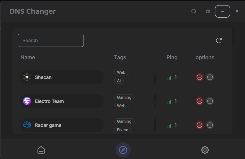 [Bug]: Issue with Ping Display and Feature Request for DNS Integration · Issue #87 · DnsChanger ...